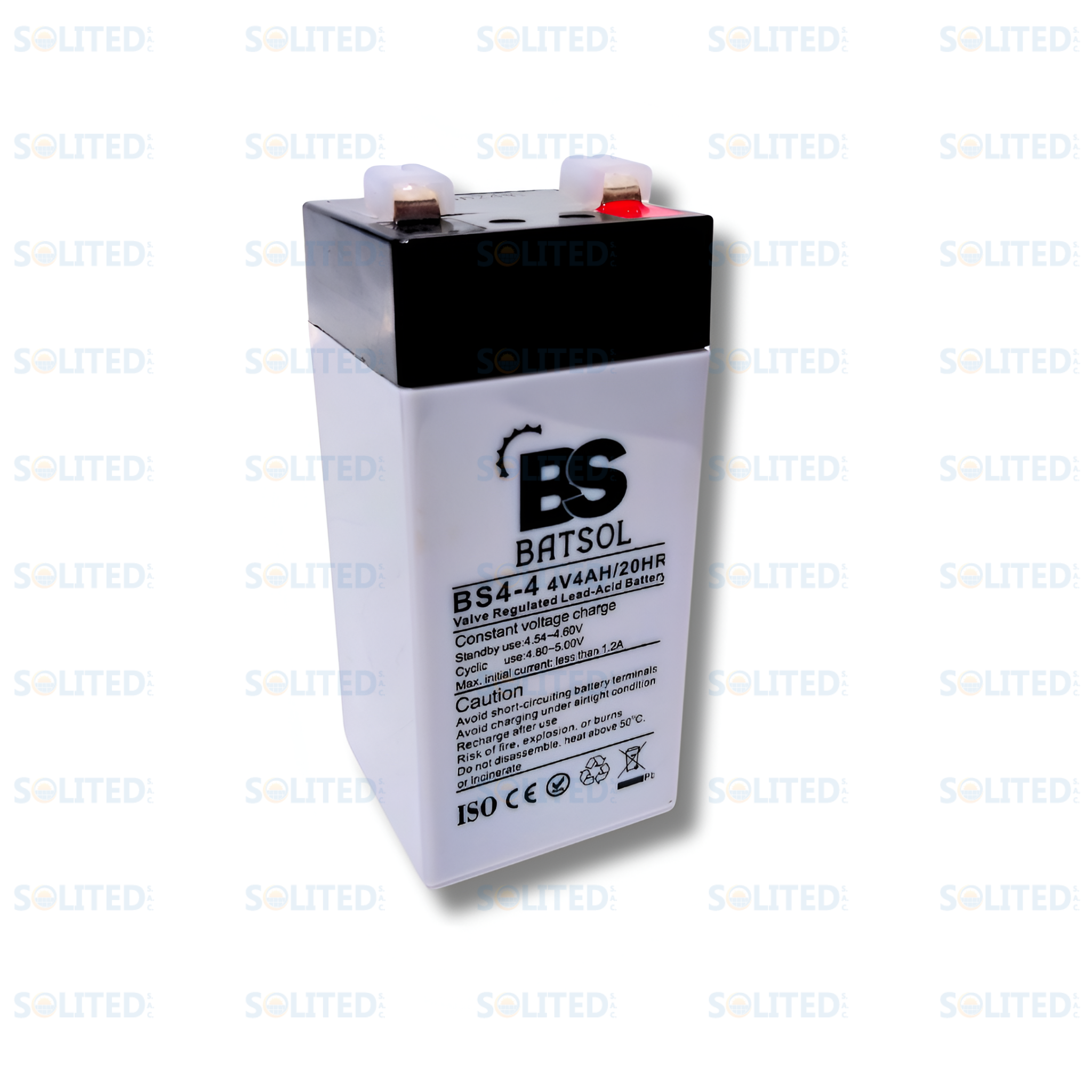 BATERÍA 4V 4AH AGM BATSOL – SOLITED S.A.C.